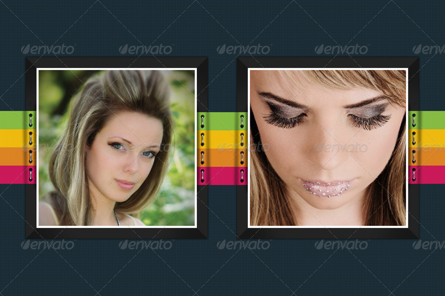 Instant Photo Frame Templates, Graphics | GraphicRiver