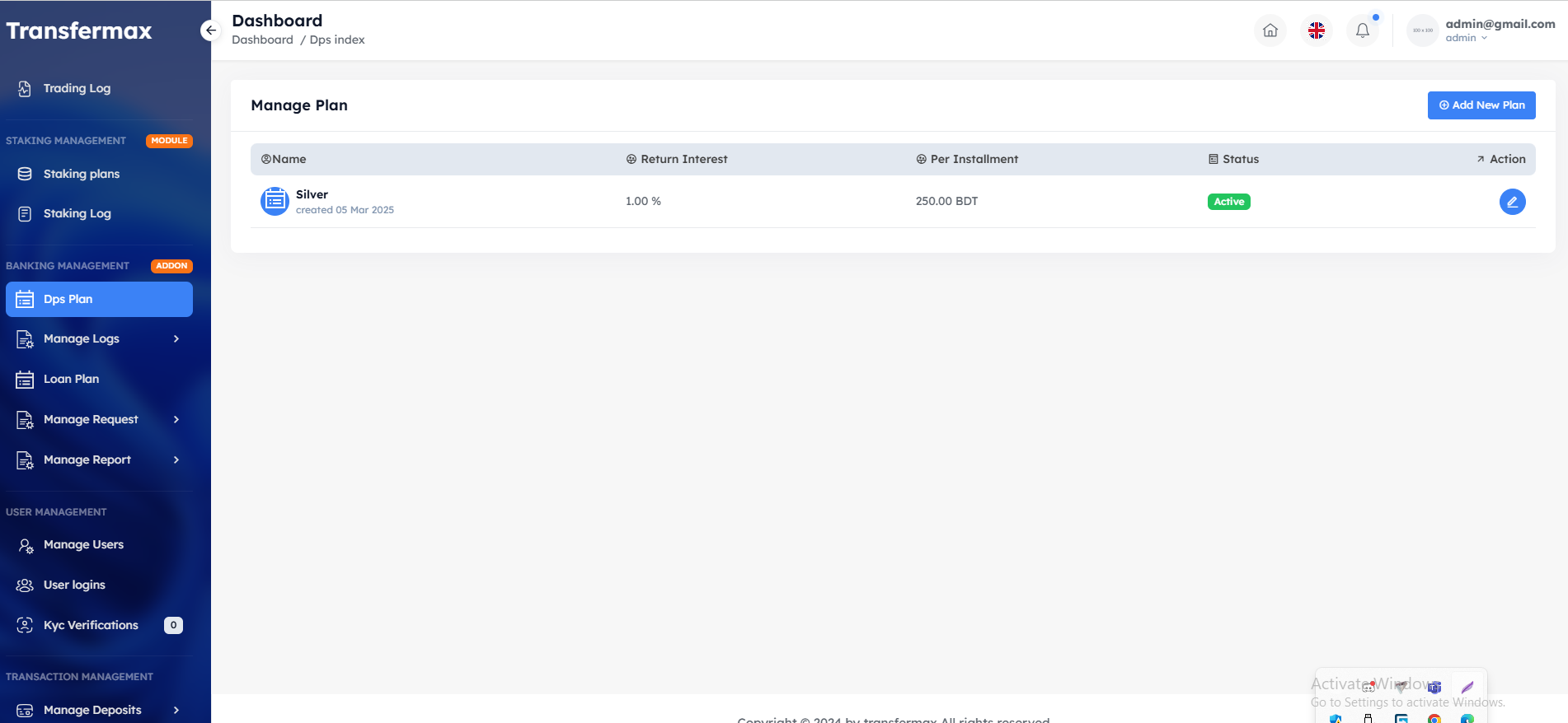 Banking Modules For Trans Max- DPS & Loan Features by springsoftit