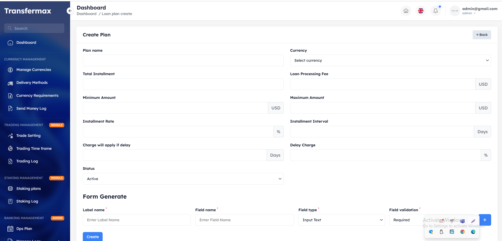 Banking Modules For Trans Max- DPS & Loan Features by springsoftit