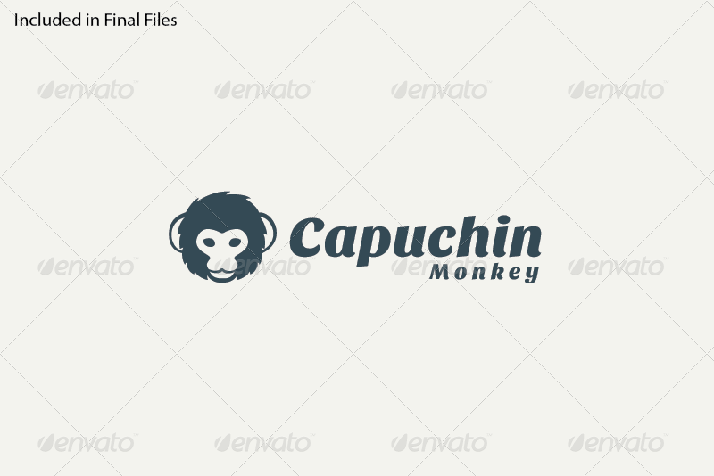 Capuchin Monkey, Logo Templates | GraphicRiver