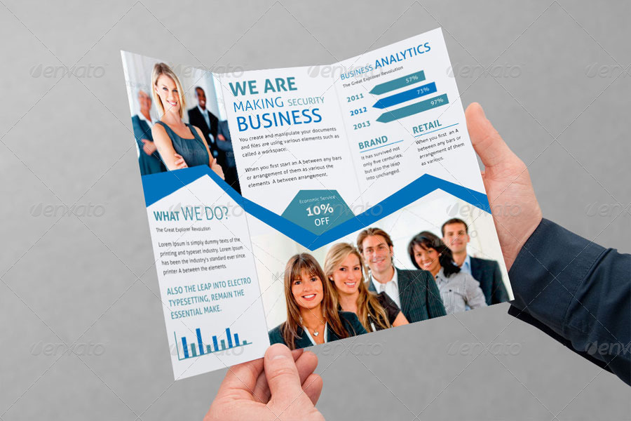 Multi-purpose Tri-Fold Brochure | Volume 9, Print Templates | GraphicRiver