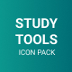 Study Tools Icon Pack, Icons | GraphicRiver