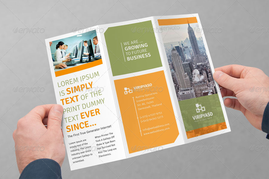 Multi-purpose Tri-Fold Brochure | Volume 10, Print Templates | GraphicRiver