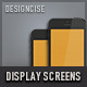 Display Screens (Flat), Graphics | GraphicRiver