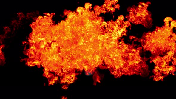 fire transitions Isolated by Alpha channel ( transparent background ...