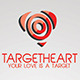 Target Heart Logo Template, Logo Templates | GraphicRiver