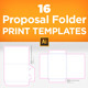 16 Proposal Folder Print Templates, Print Templates | GraphicRiver