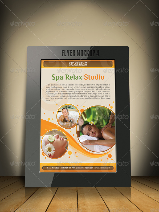 Flyer Photo Frame Mock-Up Vol.4, Graphics | GraphicRiver