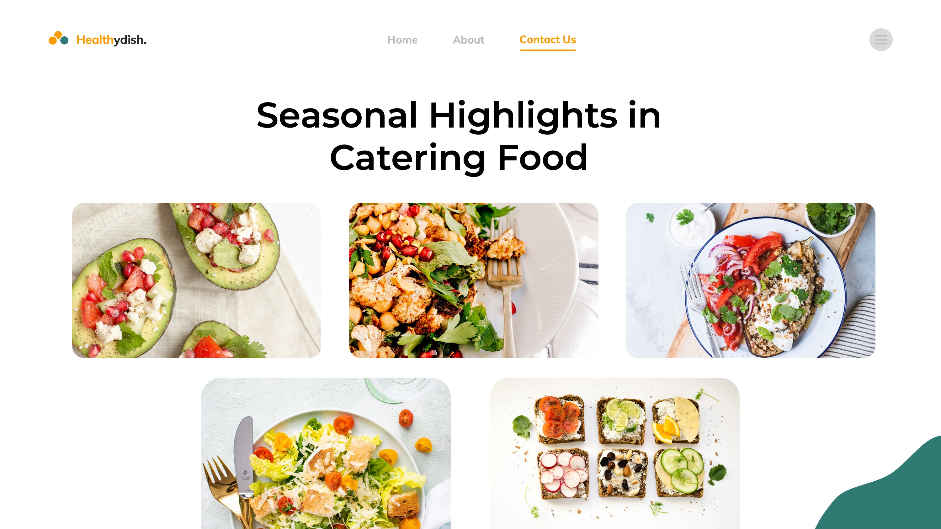 Catering Food PowerPoint, Presentation Templates | GraphicRiver