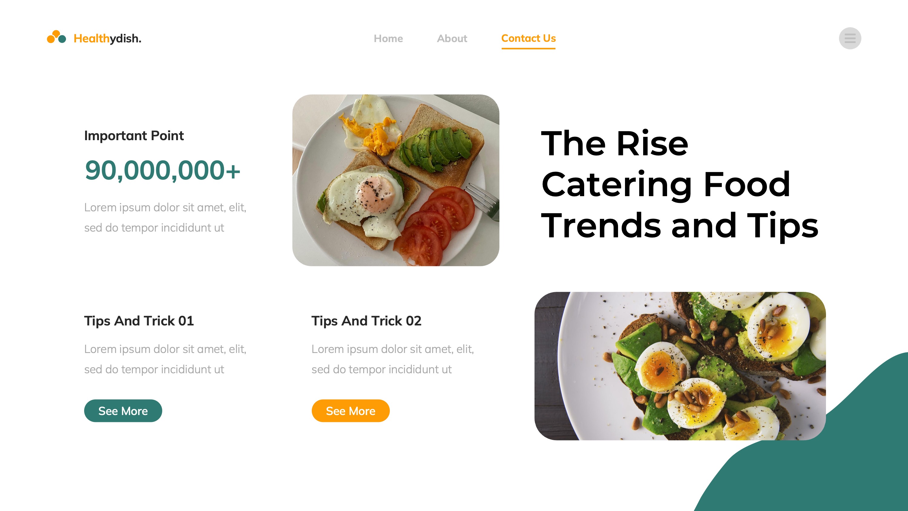 Catering Food PowerPoint, Presentation Templates | GraphicRiver