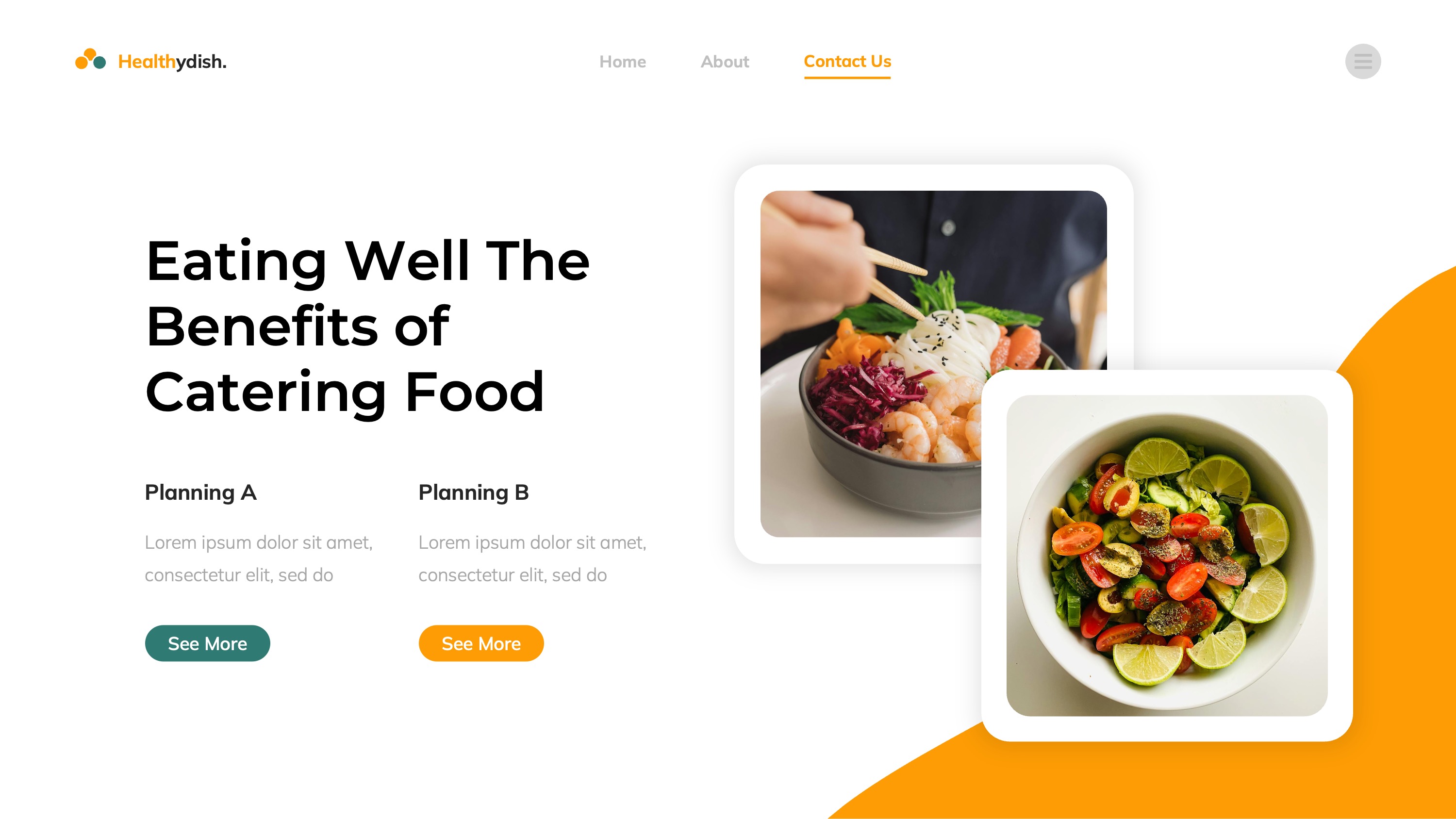 Catering Food PowerPoint, Presentation Templates | GraphicRiver