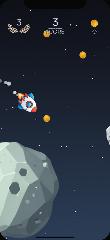 Rocket Glide (REGULAR) - ANDROID - BUILDBOX CLASSIC game by ProGames