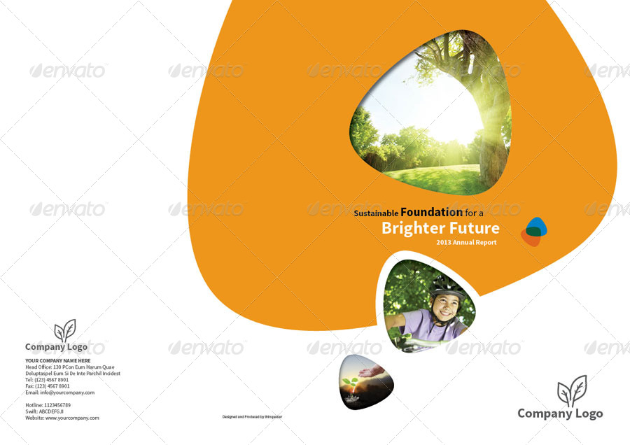 Annual Report Design Template Vol.1, Print Templates | GraphicRiver