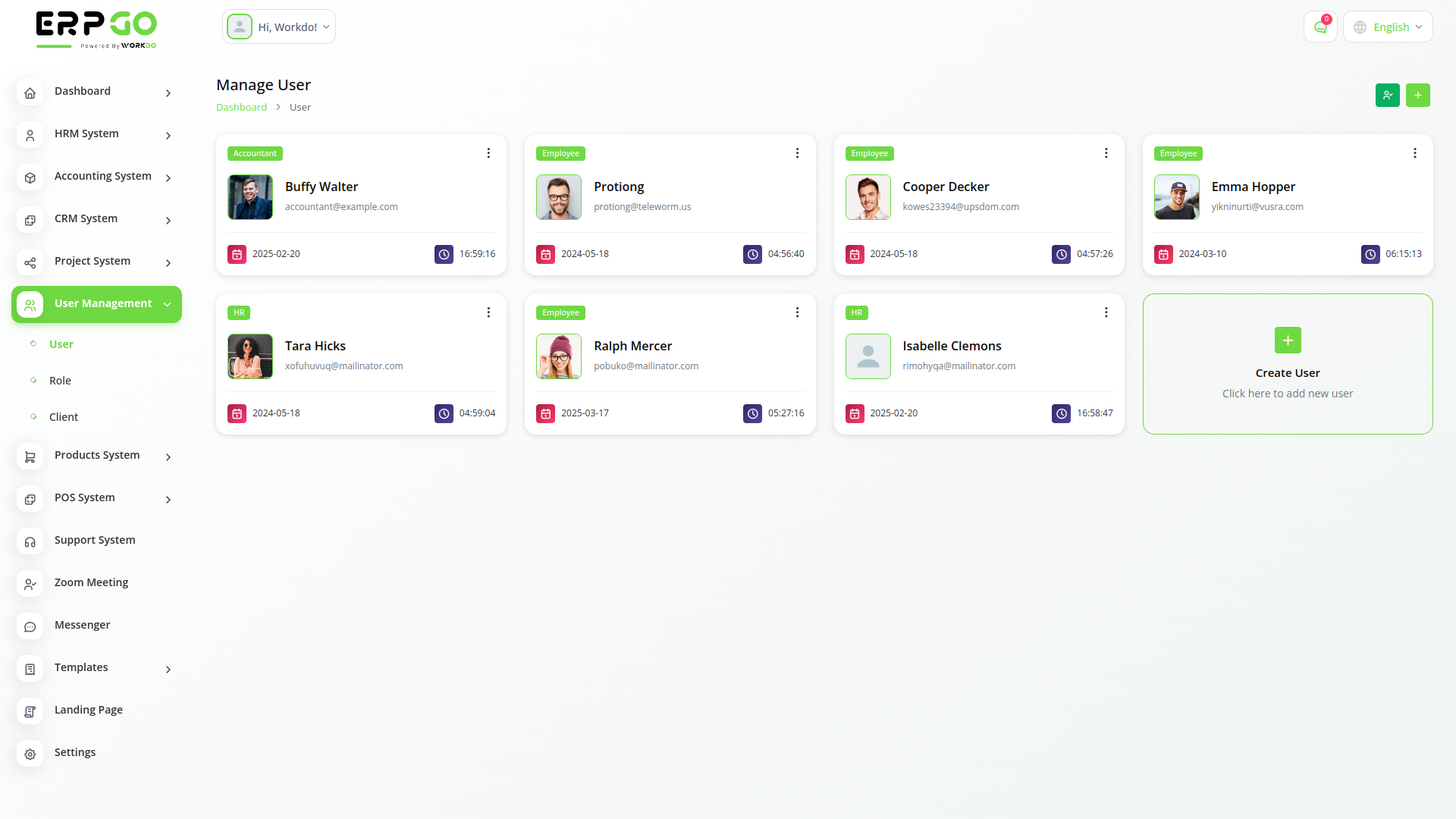 ERPGo - All In One Business ERP With Project, Account, HRM, CRM & POS ...