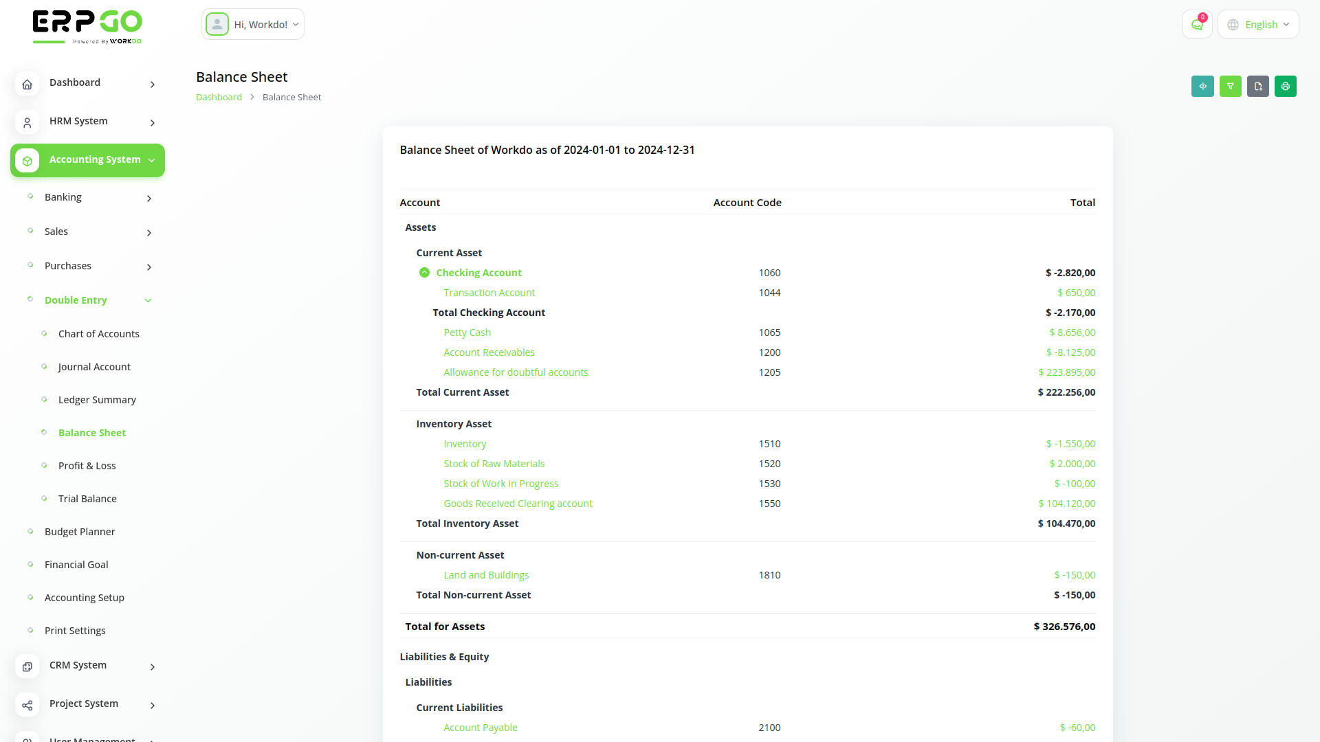 ERPGo - All In One Business ERP With Project, Account, HRM, CRM & POS ...