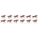 Horse Racing Animation Frames, Vectors | GraphicRiver