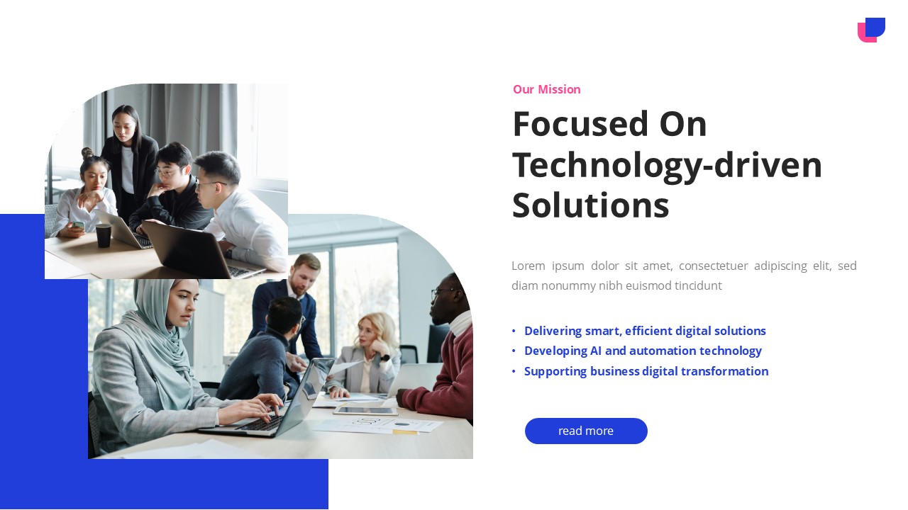 ByteForge - Digital Business Google Slide Presentation Template ...