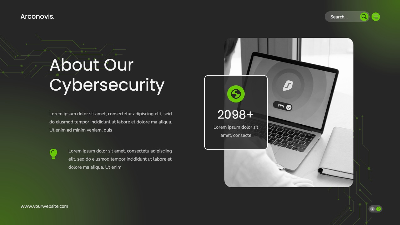 Cybersecurity Google Slide Template, Presentation Templates | GraphicRiver