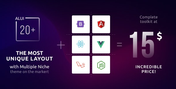 Alui Bootstrap 5 Reactjs Angular Vuejs Laravel Admin Dashboard