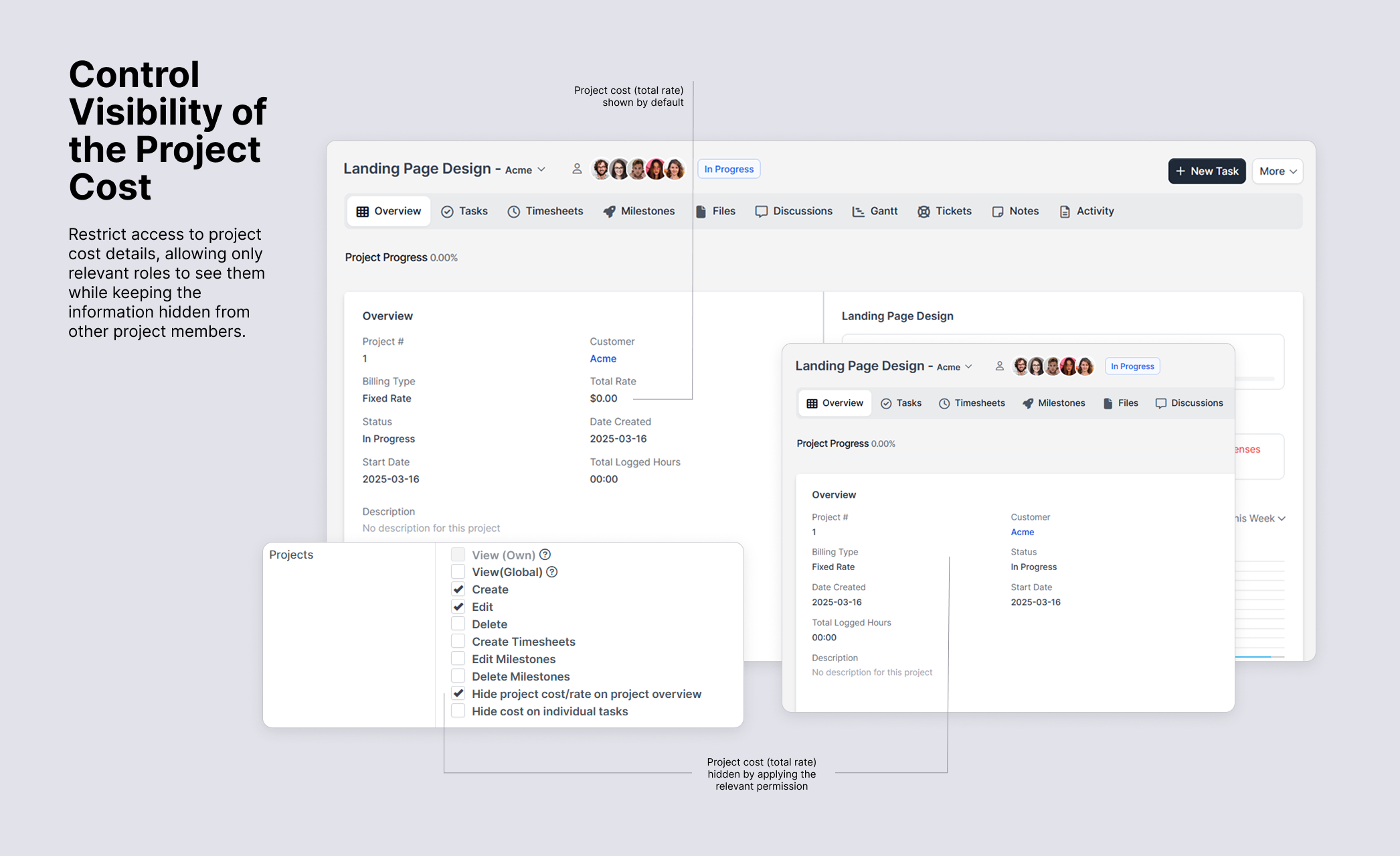 Advanced Permissions Management Module for Perfex CRM by zegapps ...
