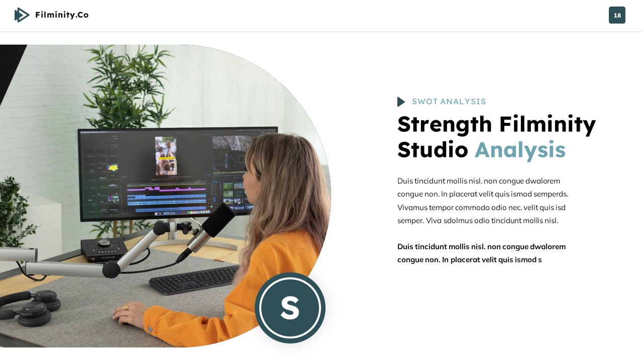 Filminity - Filmmaker & Movie Studio Keynote Template, Presentation ...