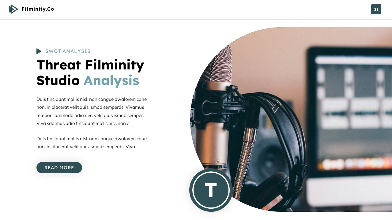 Filminity - Filmmaker & Movie Studio Keynote Template, Presentation ...