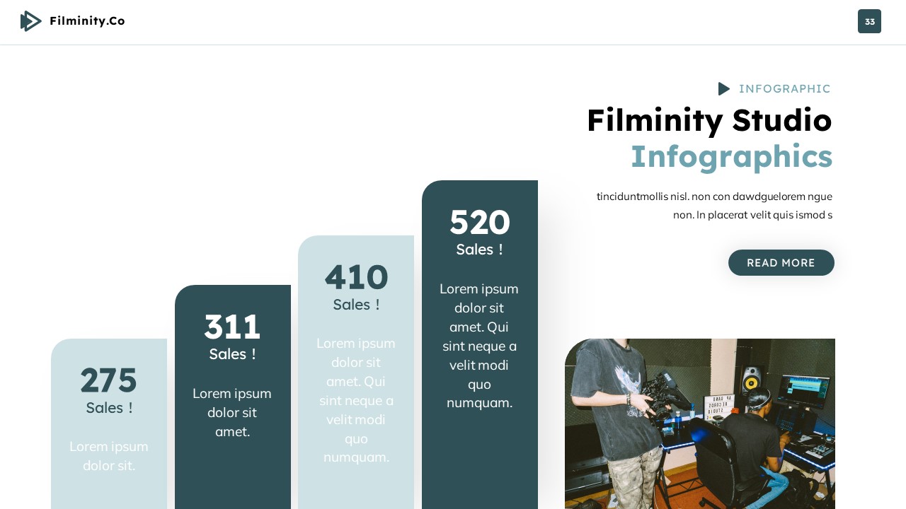 Filminity - Filmmaker & Movie Studio Keynote Template, Presentation ...