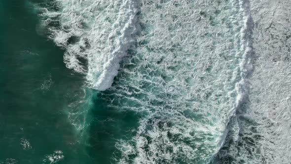 Sea waves in a storm aerial view 4 K, Stock Footage | VideoHive