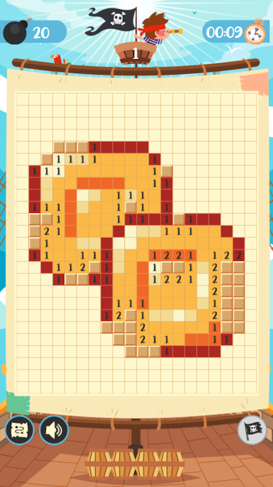 Pirate Mineswiper - HTML5 Game, Construct 3 by EyeQStudio | CodeCanyon