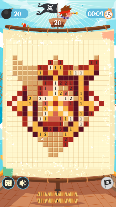 Pirate Mineswiper - HTML5 Game, Construct 3 by EyeQStudio | CodeCanyon