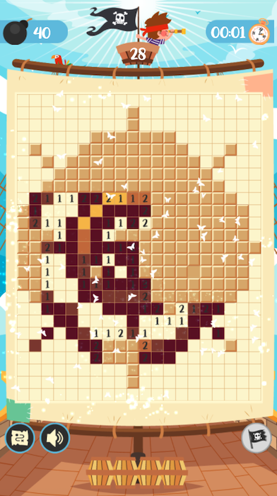 Pirate Mineswiper - HTML5 Game, Construct 3 by EyeQStudio | CodeCanyon