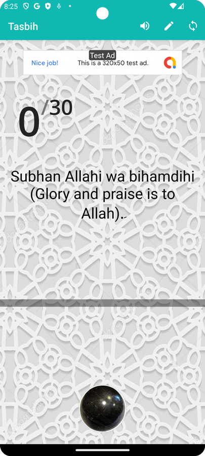 Tasbih Android App Complet - Islamic app muslim tasbih app counter by ...