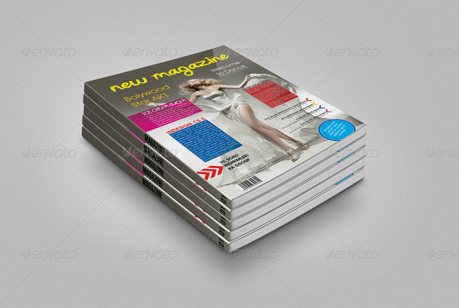 New Magazine 50 Pages Template, Print Templates | GraphicRiver