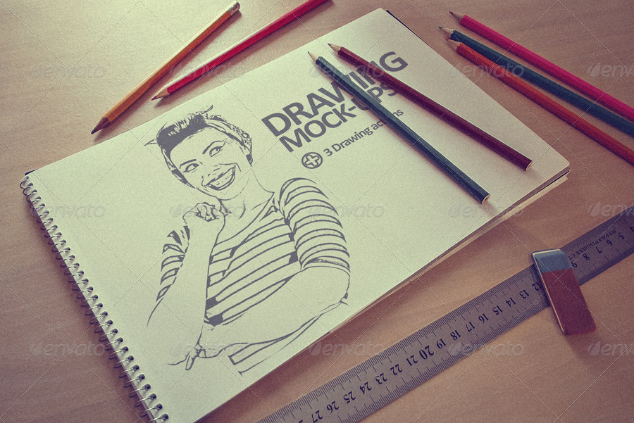 Drawing Mock-ups, Graphics | GraphicRiver