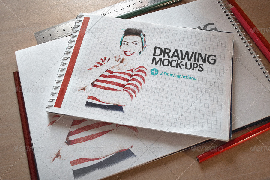 Drawing Mock-ups, Graphics | GraphicRiver