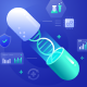 Digital Pharma Medical Technology, Vectors | GraphicRiver
