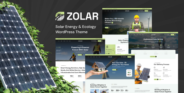 Zolar - Solar Energy WordPress Theme by venusweb | ThemeForest