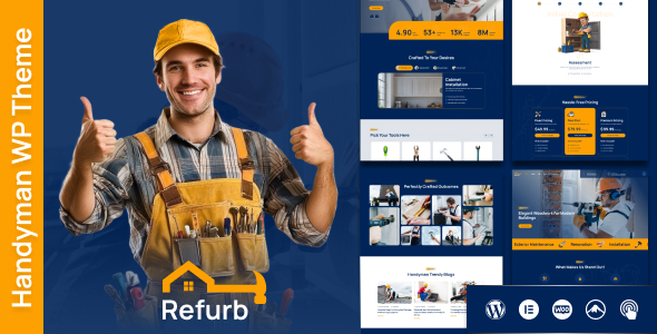 Refurb - Construction Renovation WordPress Theme by designthemes | ThemeForest