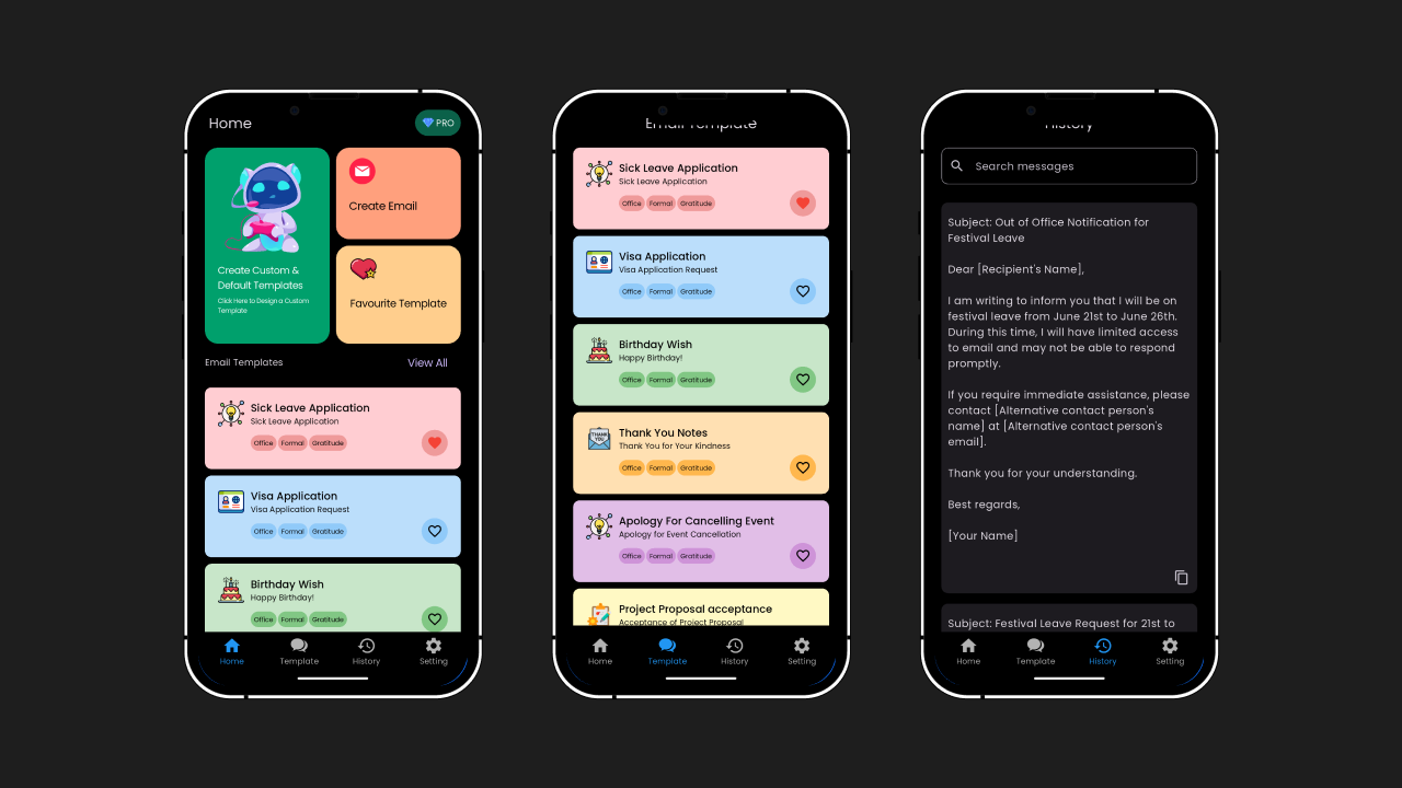 MailBot AI Email Writer | Flutter Android/iOS Full Application ...
