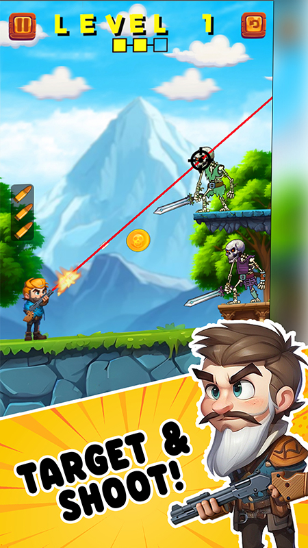 Bullet Strike HTML5 Construct 3 Game by pairplaycreation | CodeCanyon