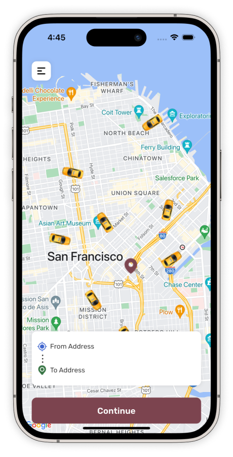 Taxi App | Cab Booking App | Rider App + Driver App Template | Flutter ...