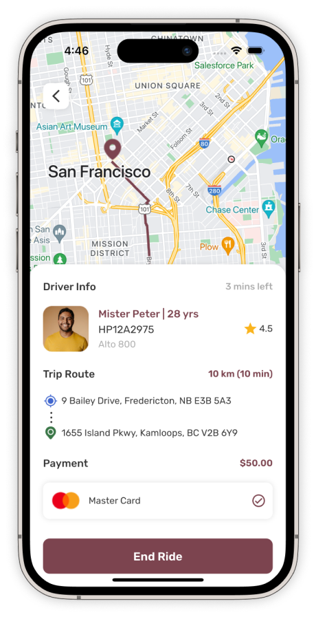 Taxi App | Cab Booking App | Rider App + Driver App Template | Flutter ...