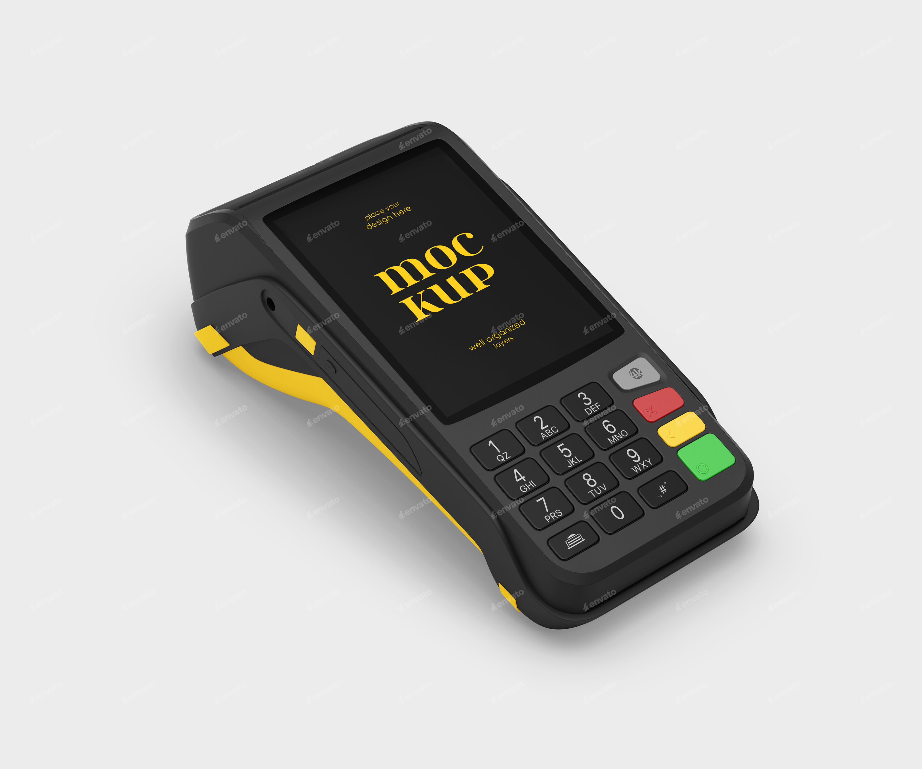 Payments Terminal Mockup Set, Graphics | GraphicRiver