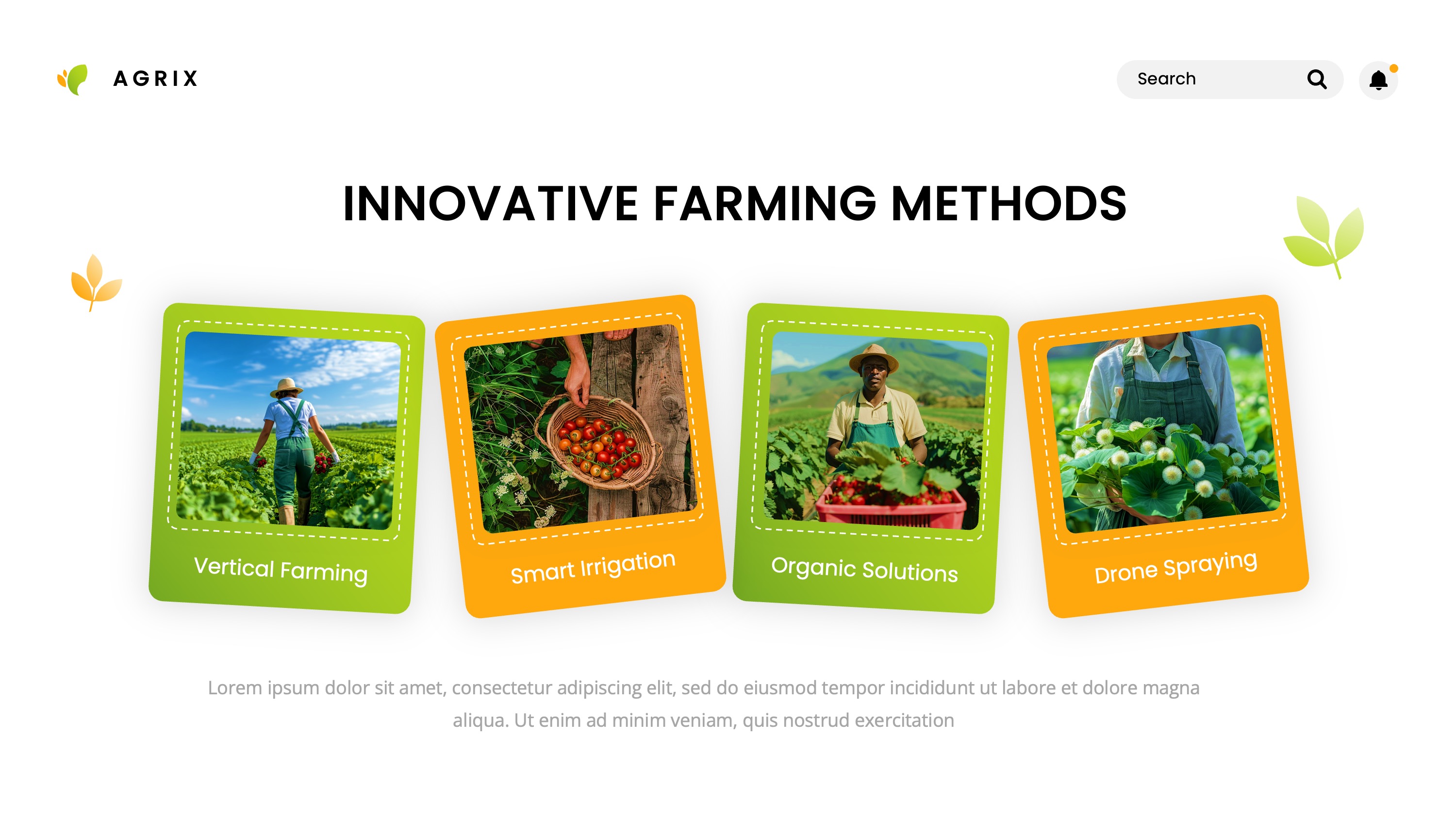 Agriculture Google Slide, Presentation Templates | GraphicRiver