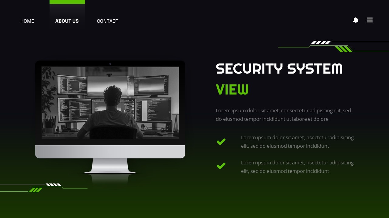 Cyber Security Google Slide, Presentation Templates | GraphicRiver