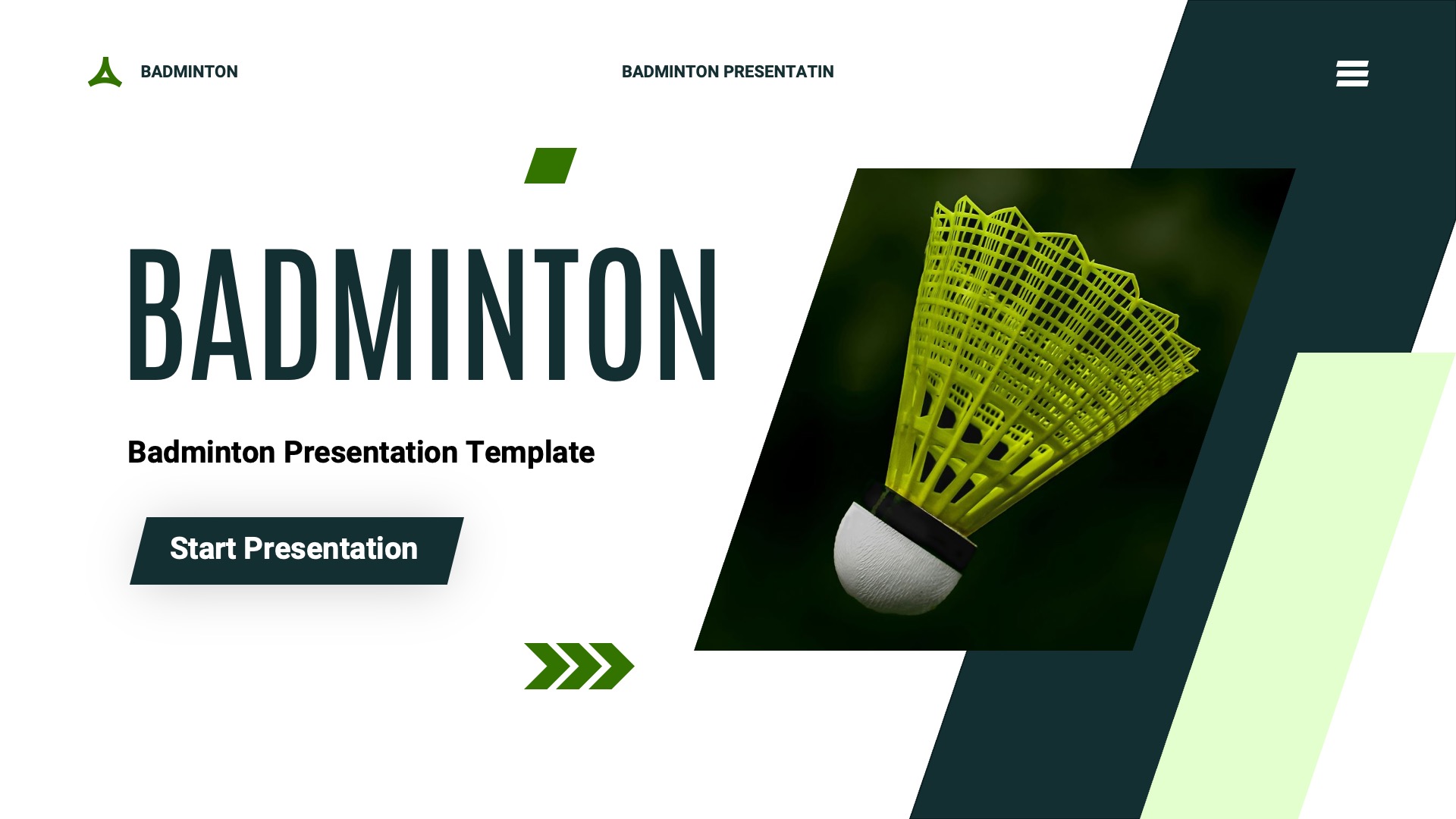 Badminton PowerPoint Template, Presentation Templates | GraphicRiver