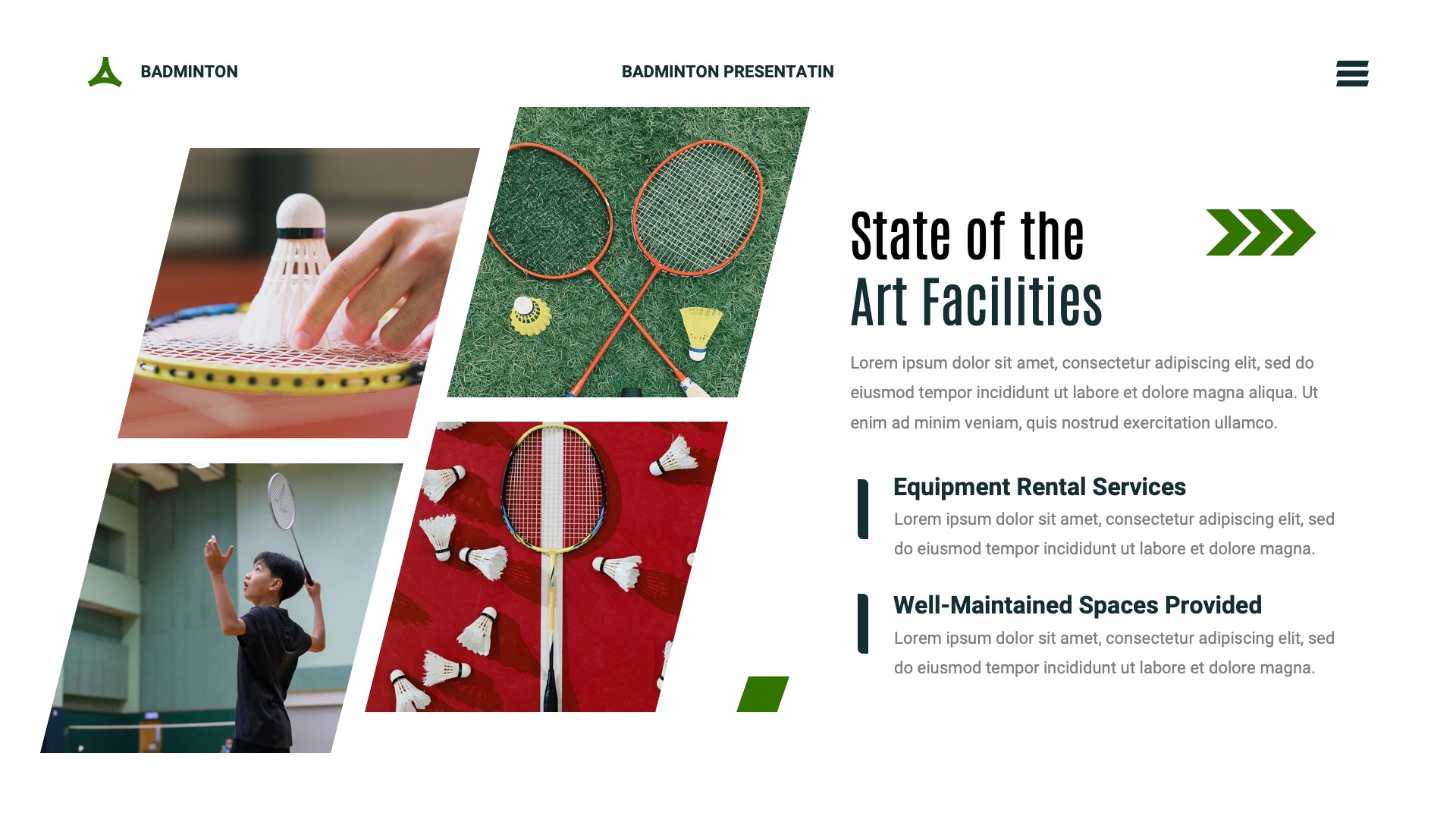 Badminton PowerPoint Template, Presentation Templates | GraphicRiver