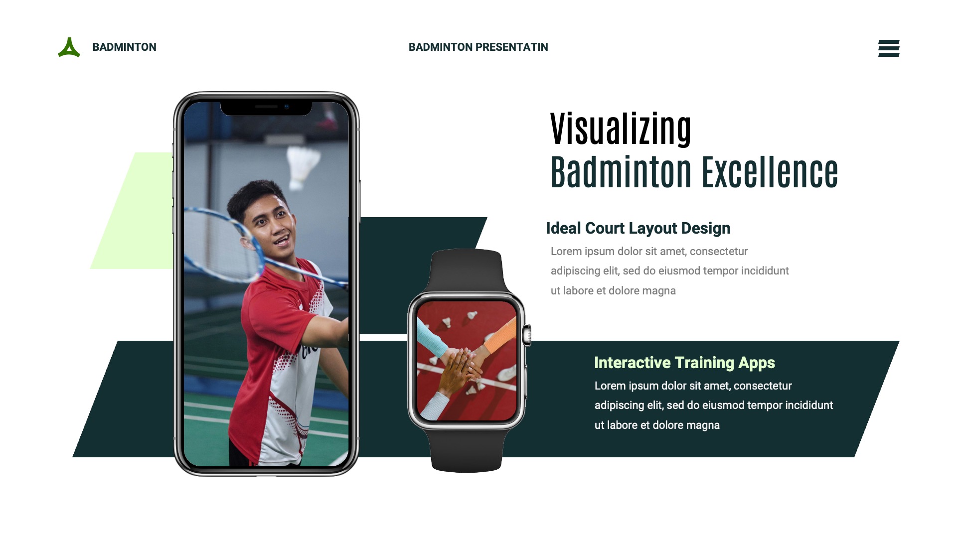 Badminton PowerPoint Template, Presentation Templates | GraphicRiver