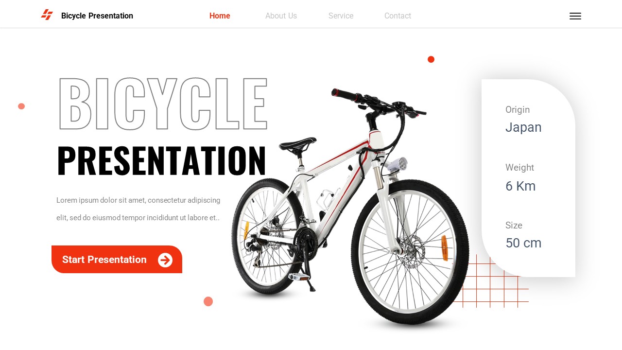 Bicycle Keynote Template, Presentation Templates | GraphicRiver