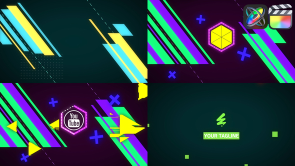 Glitch Logo Reveal for FCPX, Apple Motion Templates | VideoHive